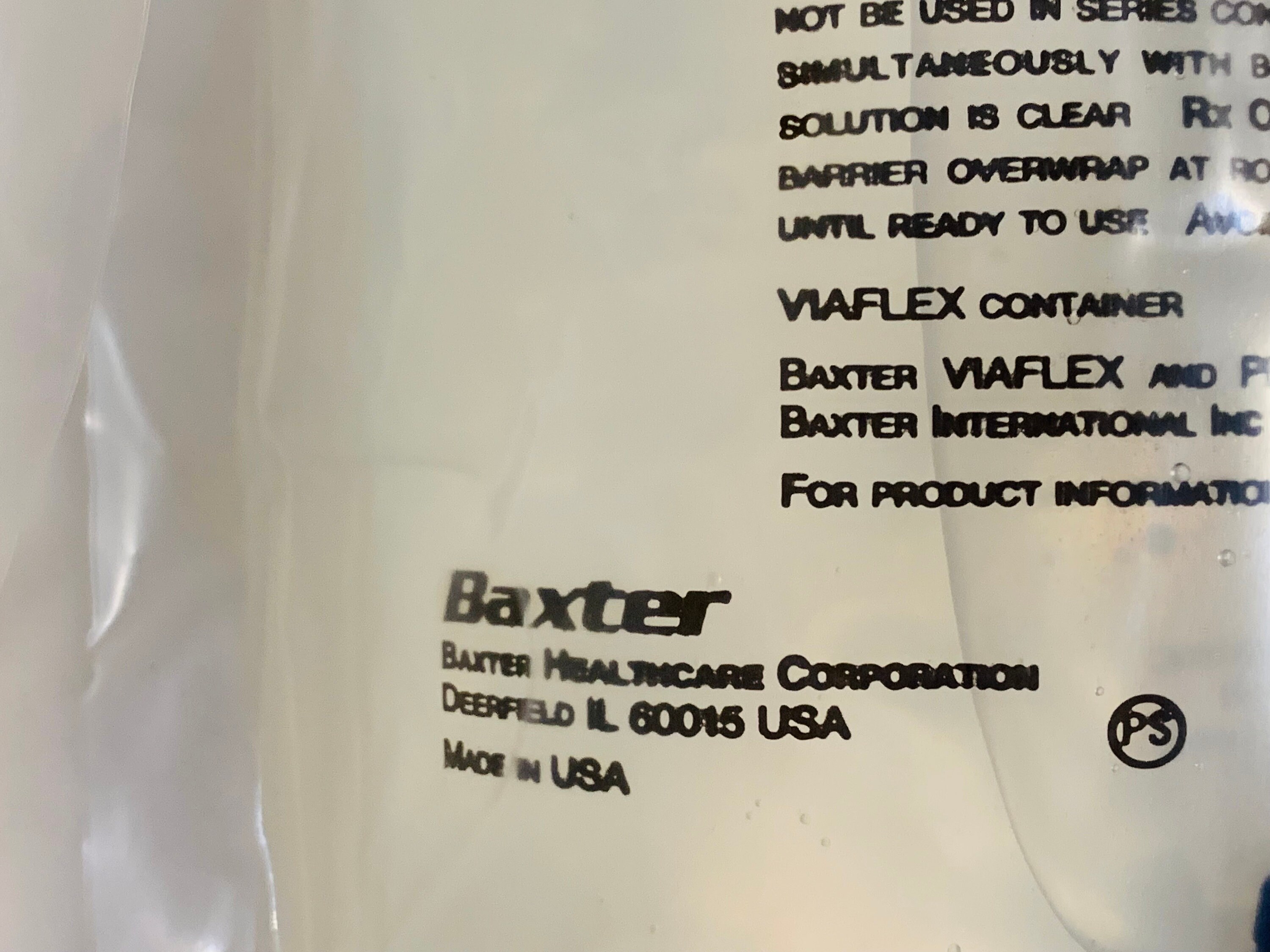 3 X Lactated Ringers 1L BAXTER for Pets 2024/12 - Etsy