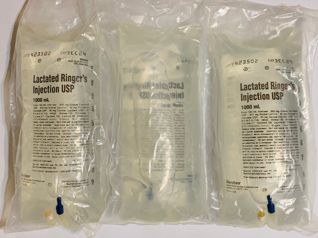 3 X Lactated Ringers 1L BAXTER for Pets 2024/12 - Etsy