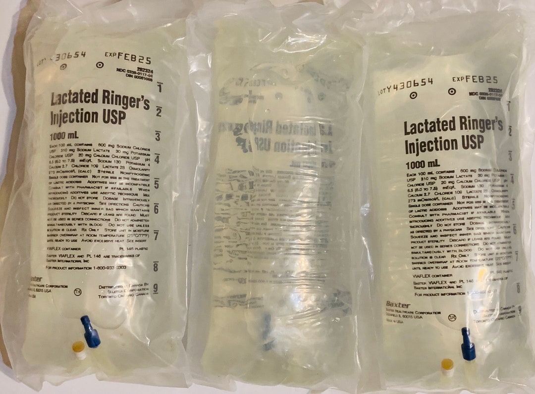 3 X Lactated Ringers 1L BAXTER for Pets 2025/05 - Etsy