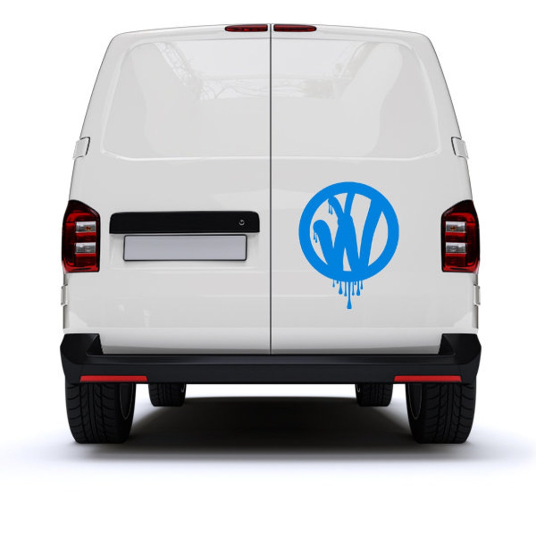 VW Graffiti Inspired Van Decals, Camper Decals, Campervan Sticker, Car ...