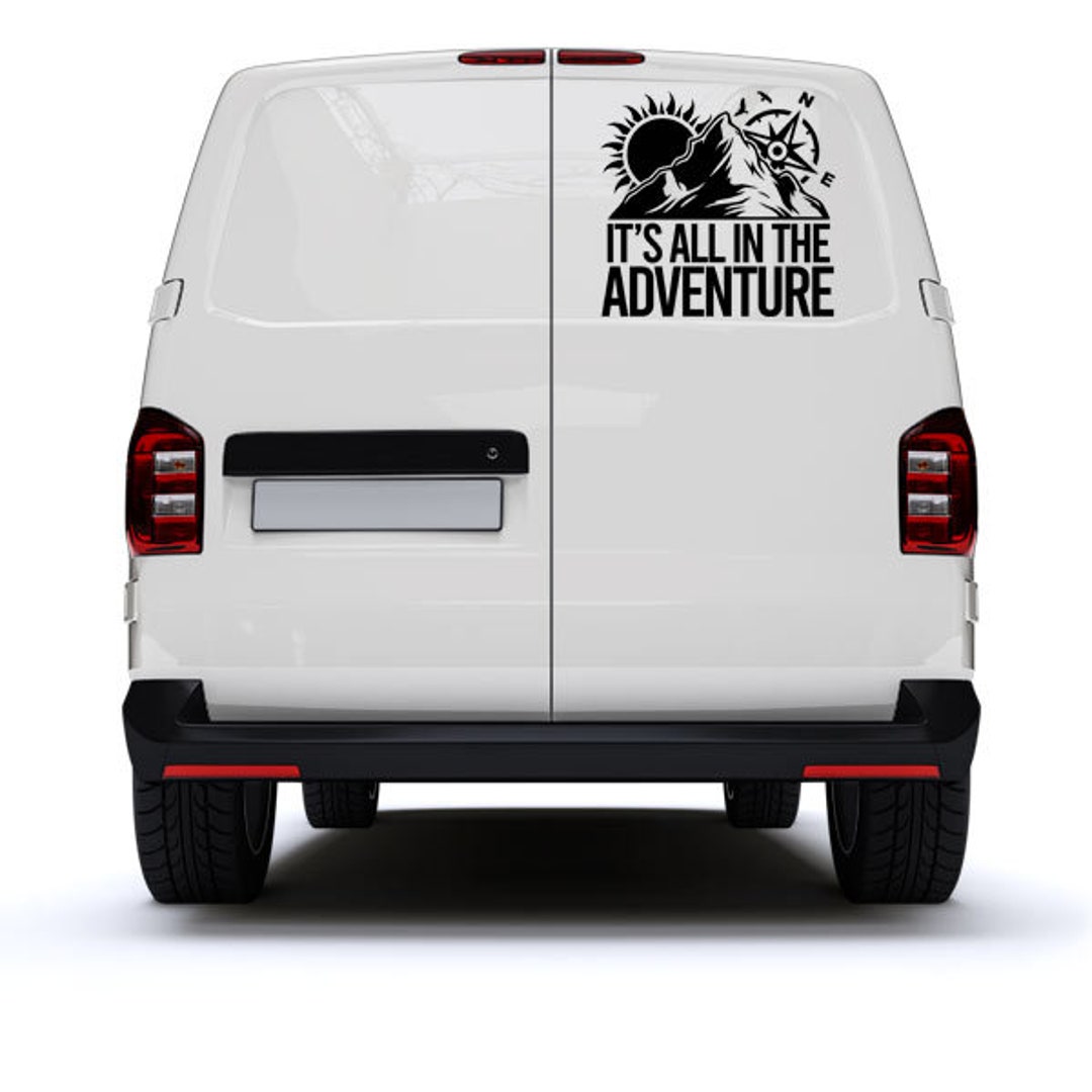 It's All in the Adventure Van Decals, Camper Decals, Van Life, VW Van ...