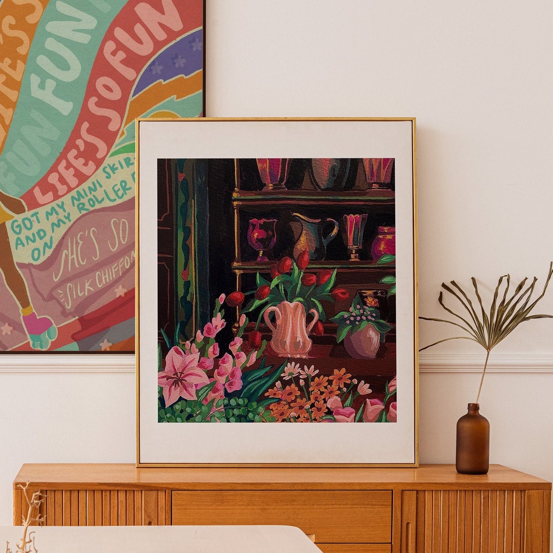 Howl's Moving Castle Flowers Poster Print - Etsy