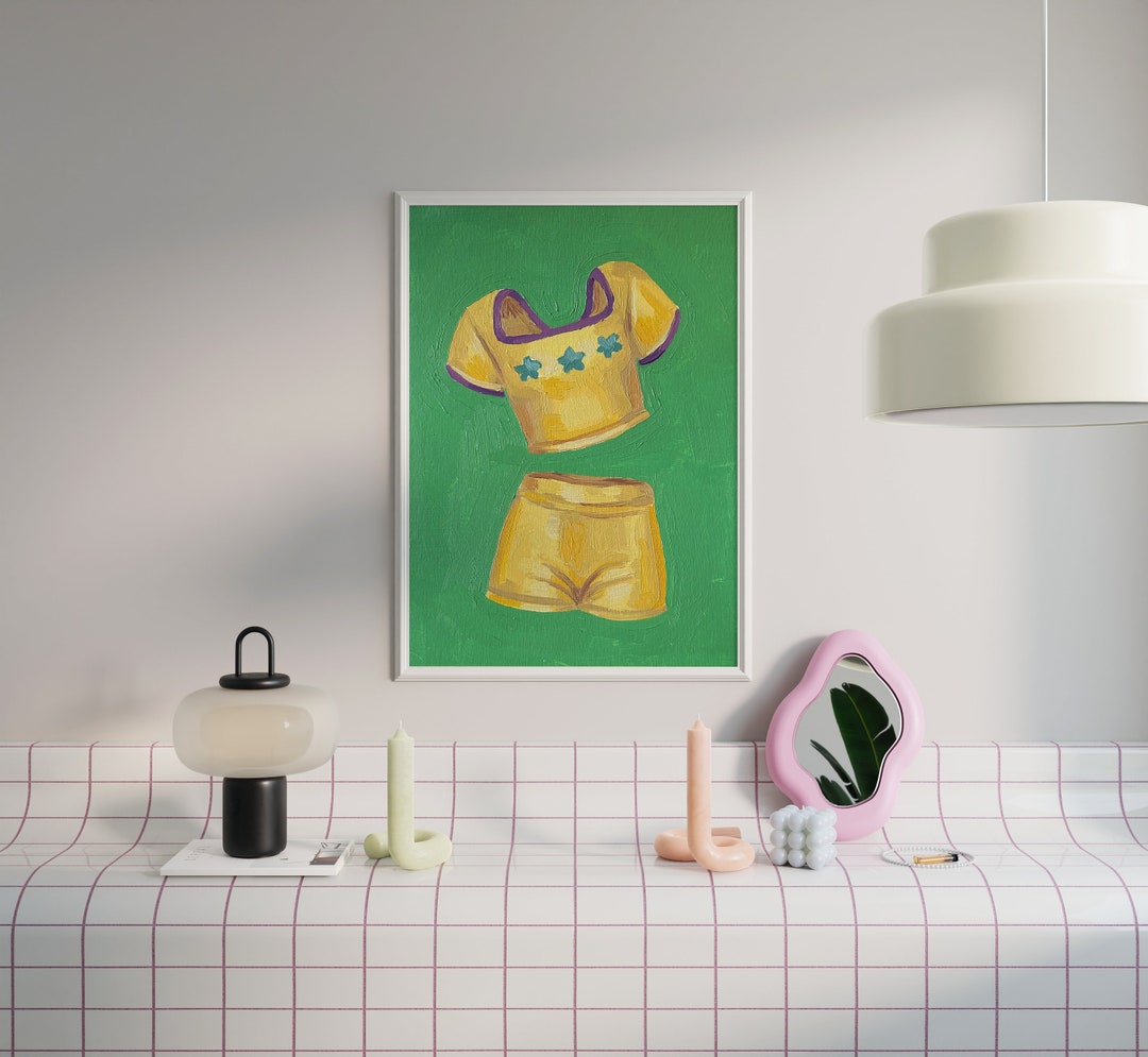 Polly Pocket Painting #11 Poster Print Dorm Room Decor Girl's Bedroom ...