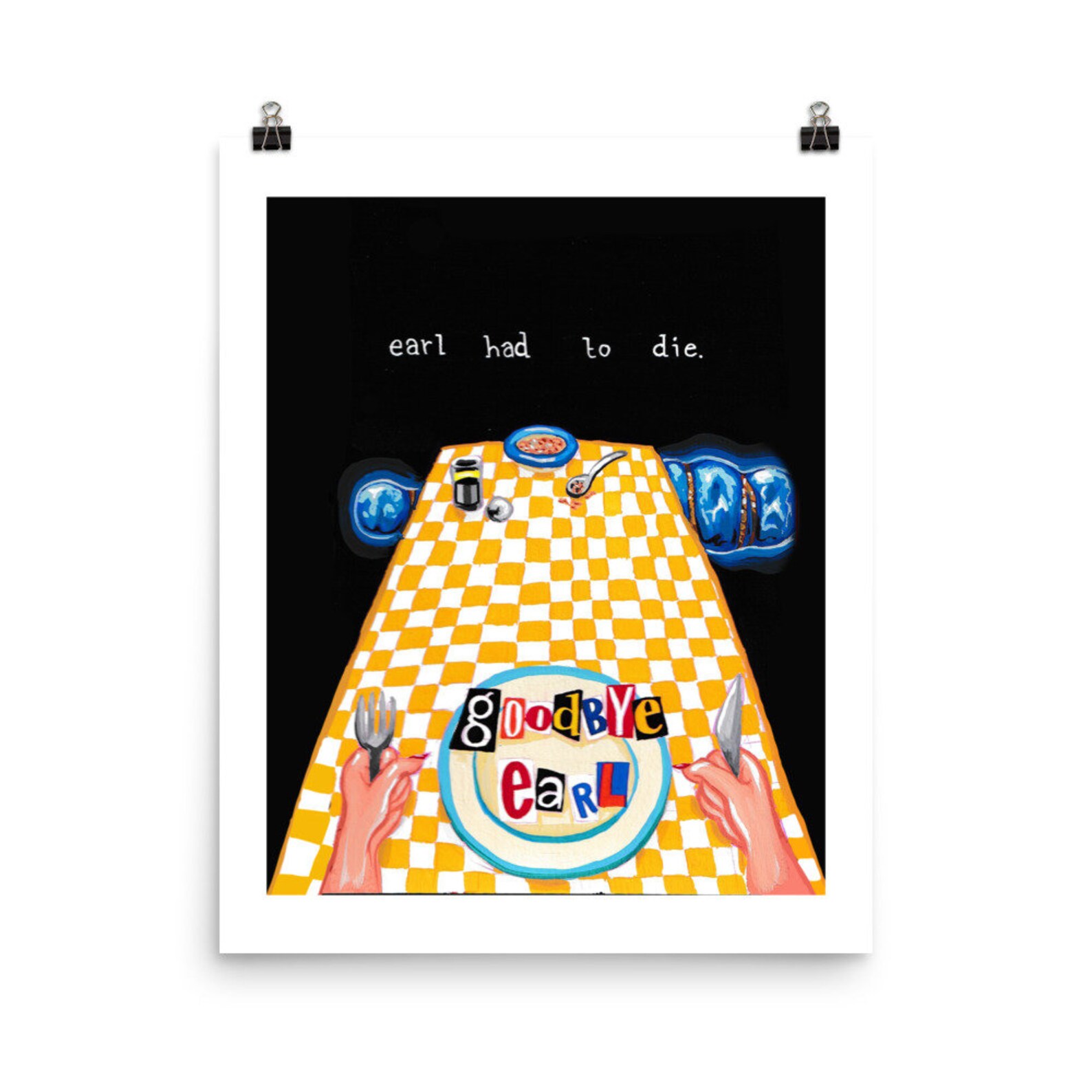 Goodbye Earl Poster Retro Dixie Chicks Poster the Chicks - Etsy