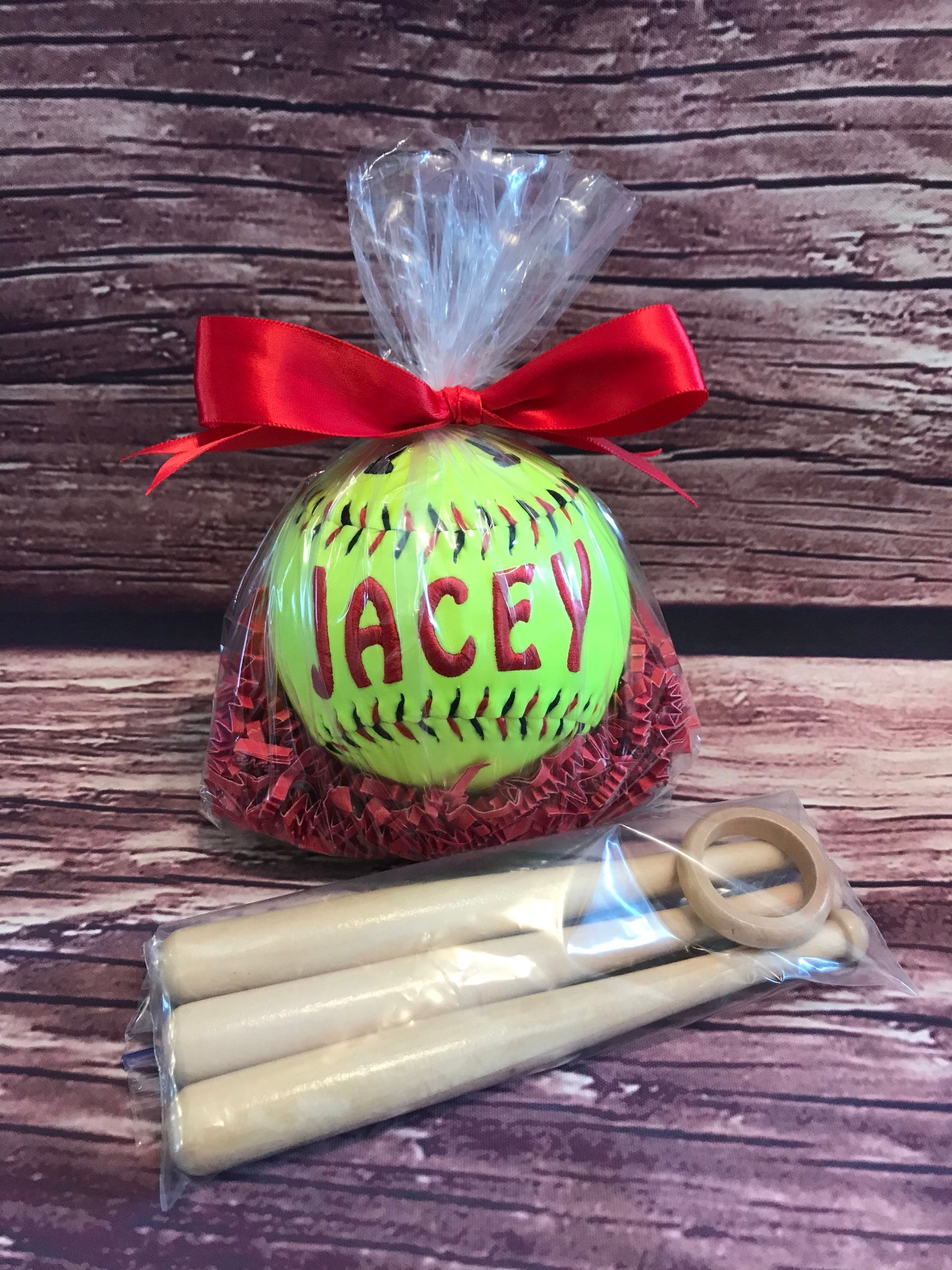 Embroidered Softball Personalized Softball Monogrammed - Etsy