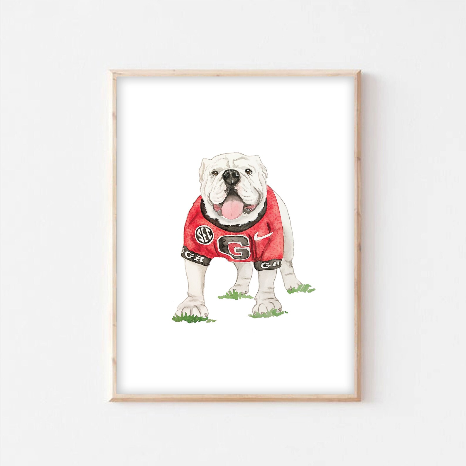 Georgia Dog College Football Mascot Athens GA Digital PNG Only - Etsy