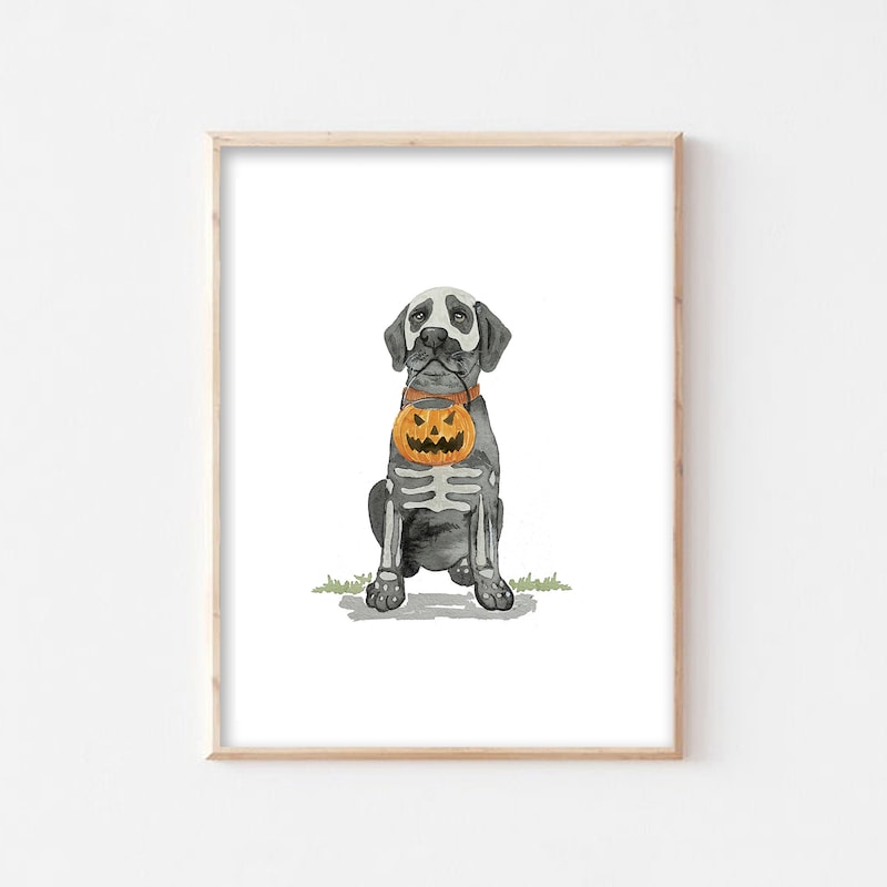 Black Lab Halloween Decor - Etsy