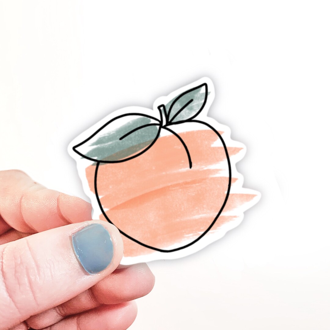Peach Sticker | Vinyl Stickers | Southern Belle | Gifts for Her ...