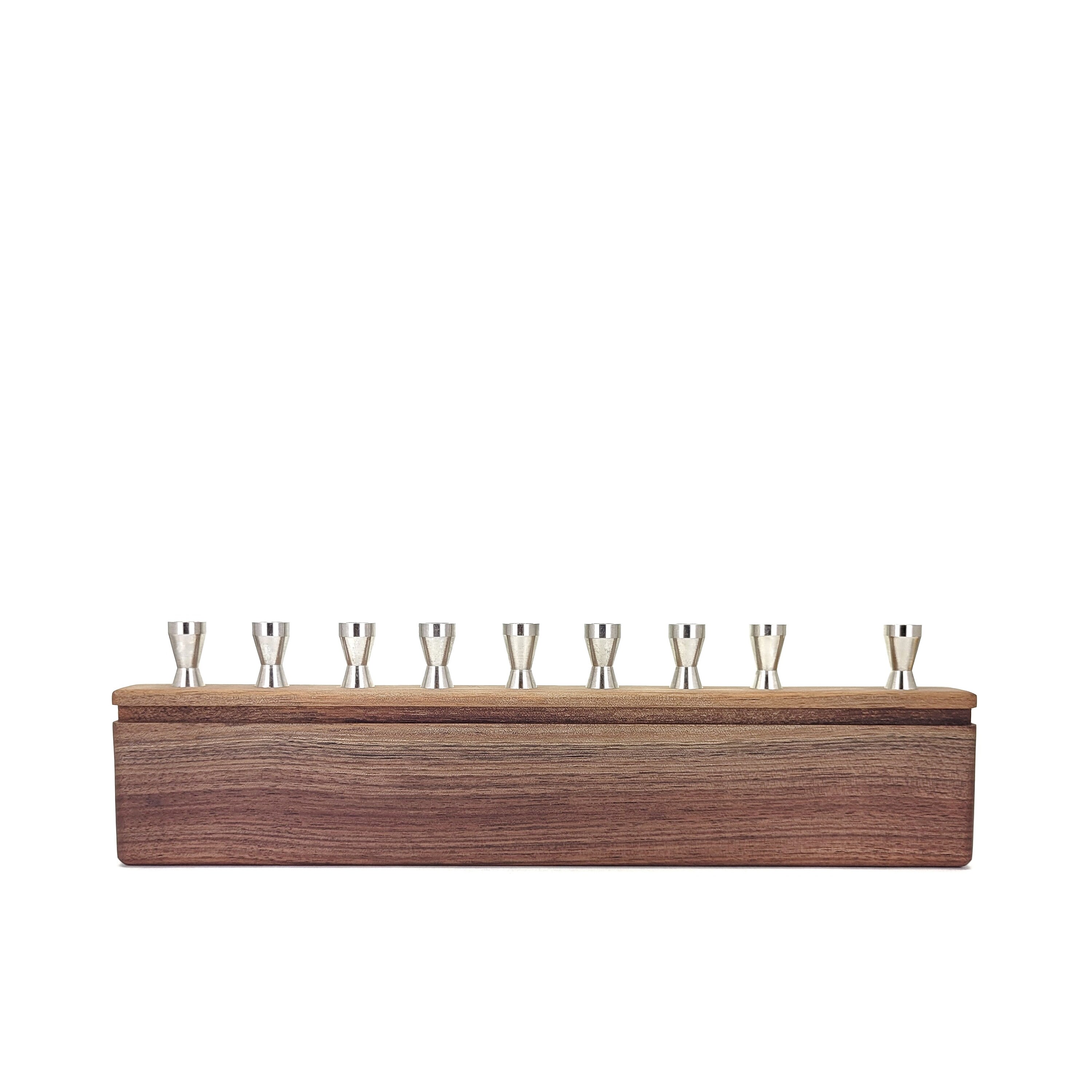 Modern Menorah Mid Century Modern Menorah Minimalist | Etsy