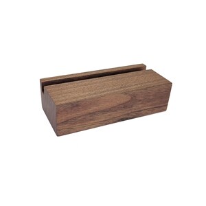 Walnut Ipad Stand Wooden Tablet Stand Ipad Station - Etsy