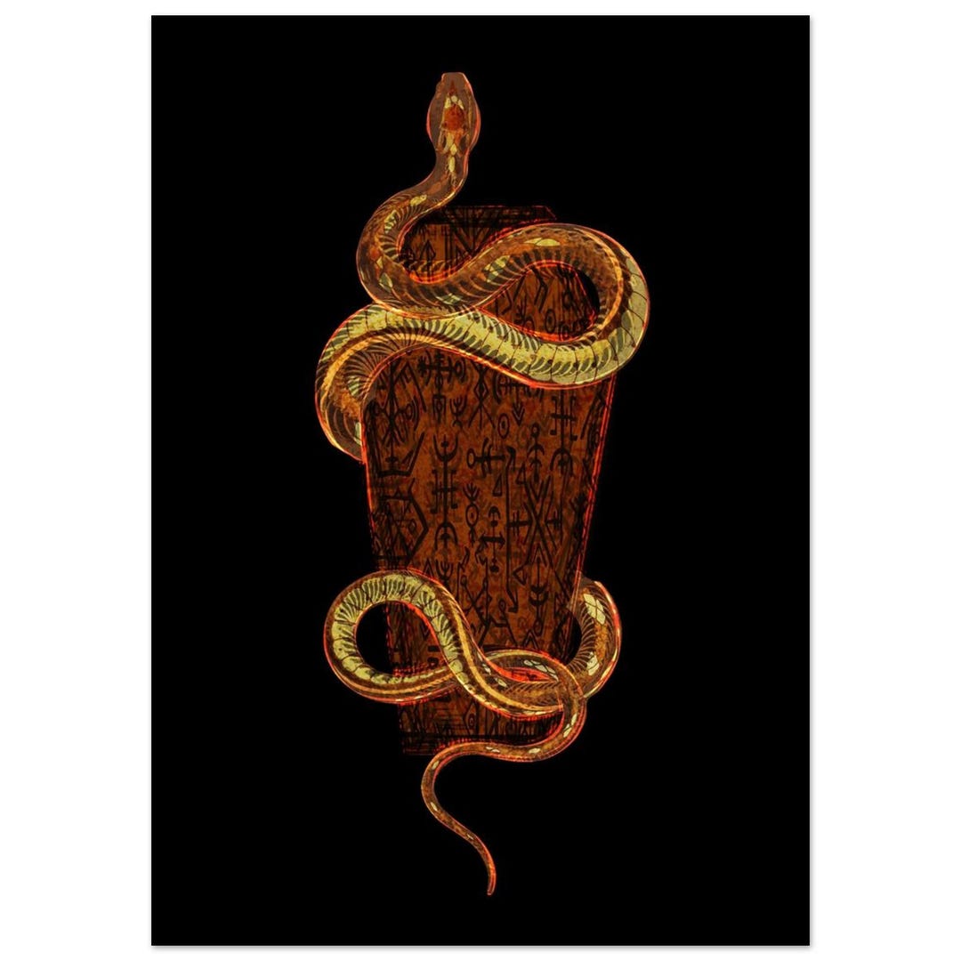 Copperhead Art Poster - Etsy