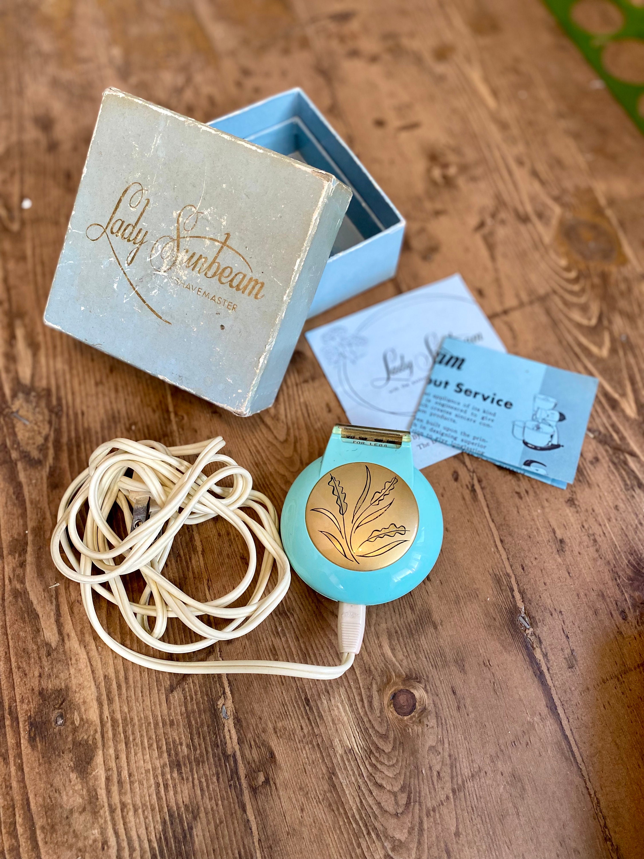 1960’s Lady Sunbeam Electric Shaver - Etsy