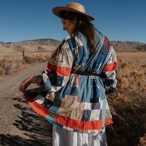 Feedsack Patchwork Smock - Etsy