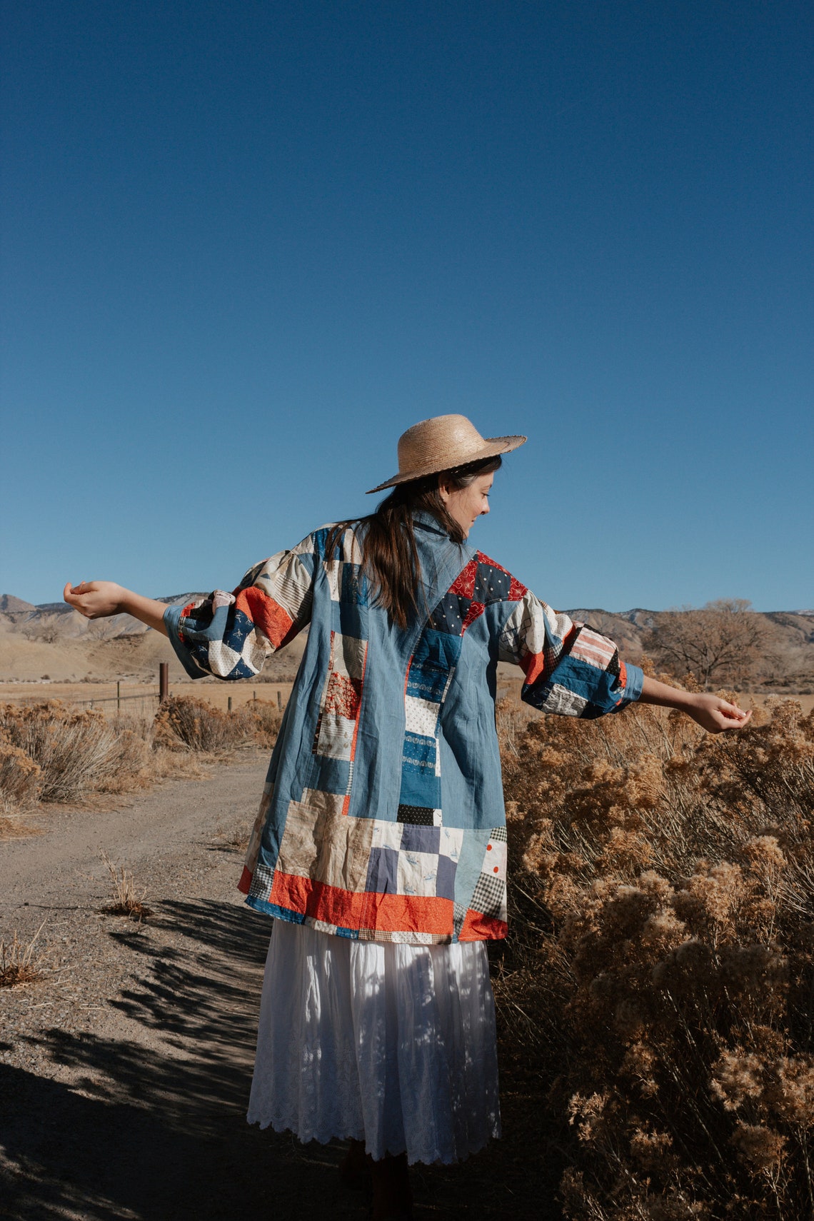 Feedsack Patchwork Smock - Etsy