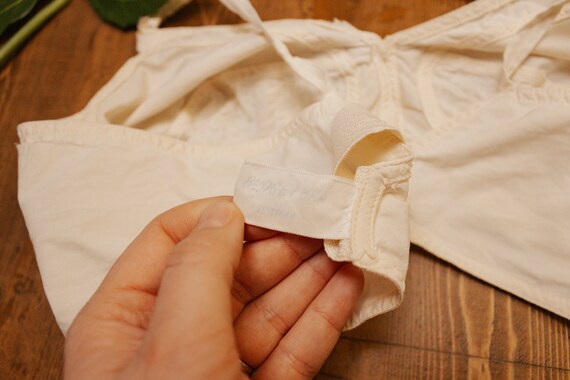 38B 40's/50's Cotton+Rayon Bra - Gem