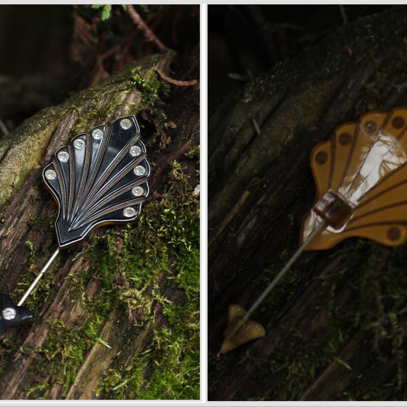 Bakelite Pin - Etsy