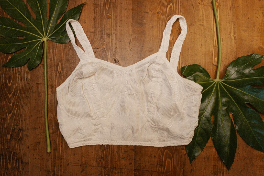 S-M-- 1940's Rayon Bra--please Read Item Description Before Purchasing ...
