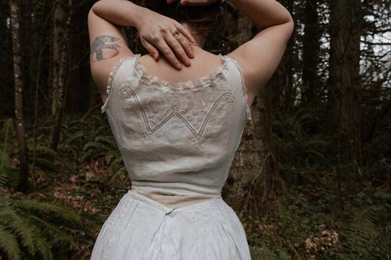 Xs/s-1900-1910s Corset Cover/camisole - Etsy