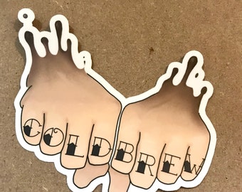 Cold Brew Decal - Etsy