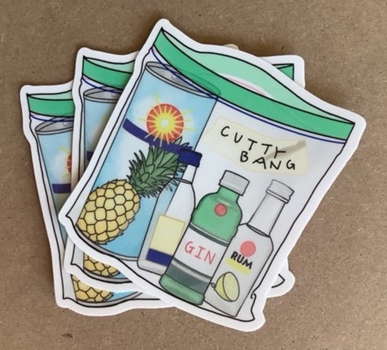 Cutty Bang Sticker San Francisco Daly City California | Etsy