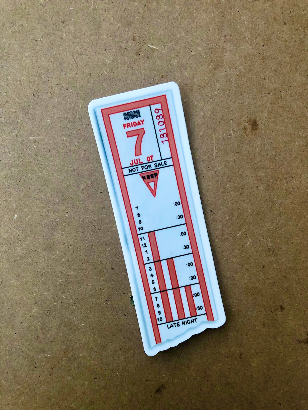 MUNI Ticket Paper Transfer Sticker | San Francisco SF California | Bay ...