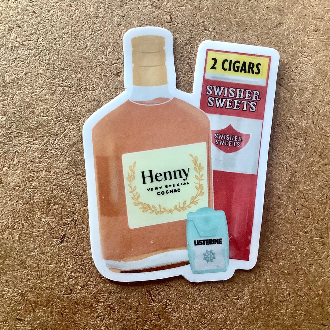 E-40 Hennessey Swishers Listerine Sticker | Bay Area Hyphy Rap Hip Hop ...