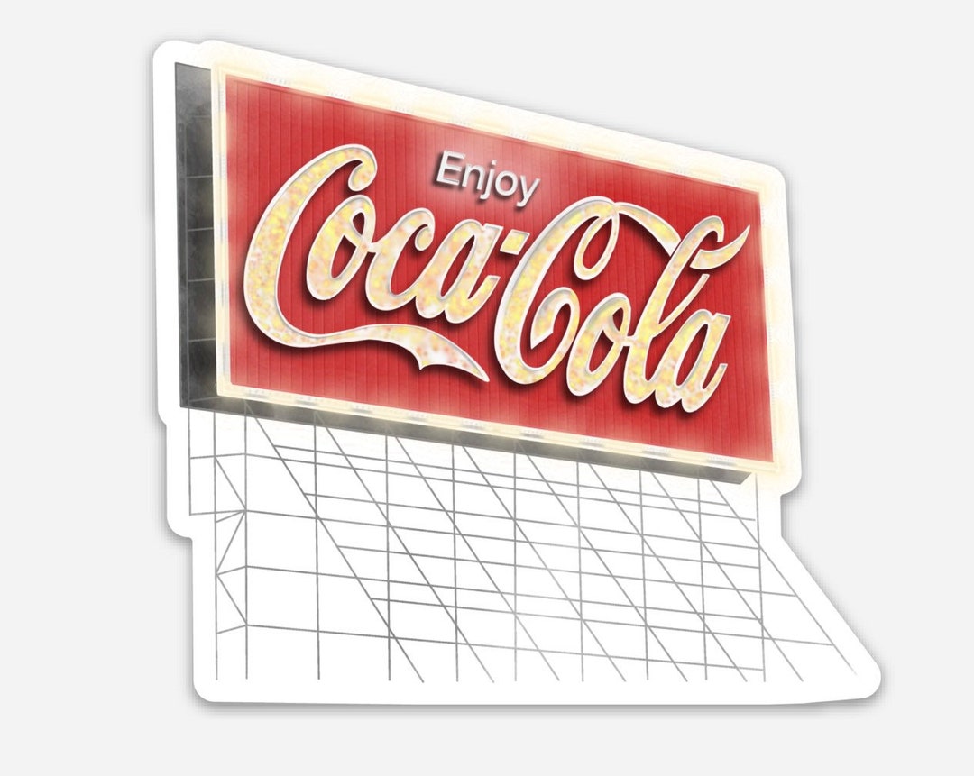 SF Coca Cola Billboard Sticker | CA Bay Area San Francisco California ...