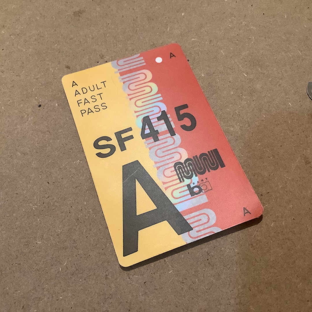 MUNI Fast Pass Sticker San Francisco SF California Bay - Etsy