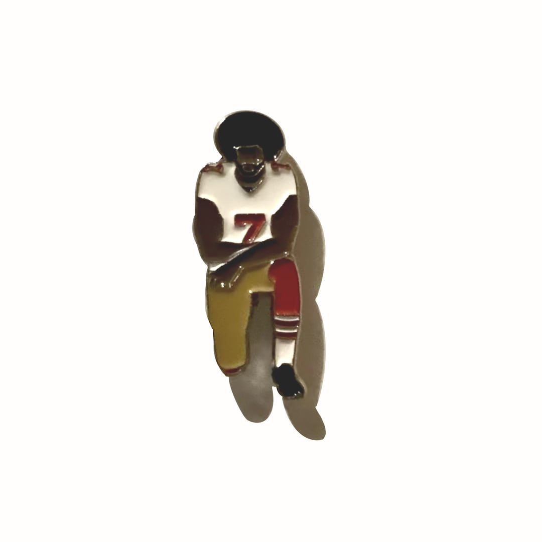 Colin Kaepernick Kneel Enamel Pin ||| SF San Francisco 49ers Niners Kap ...