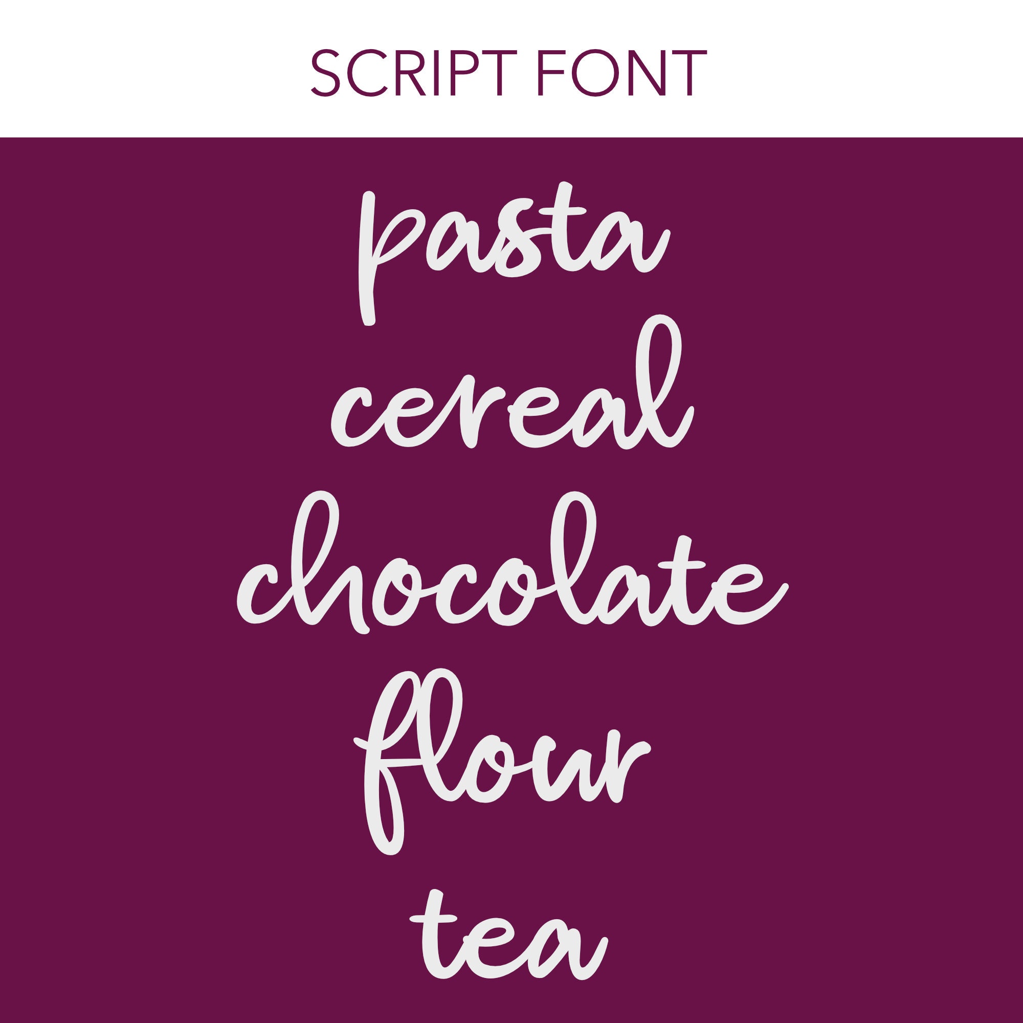 Personalised Storage Box/jar Labels - Etsy