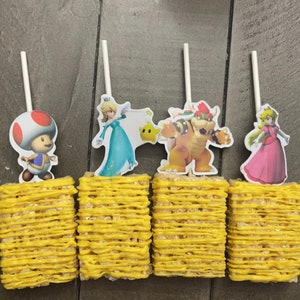 Super Mario Bros / Video Game Rice Crispy Treats - Etsy