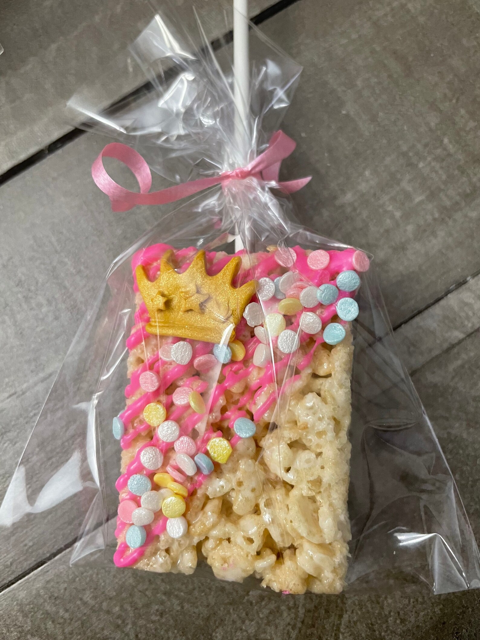 Pastel Princess Chocolate Covered Rice Crispy Treats - Etsy