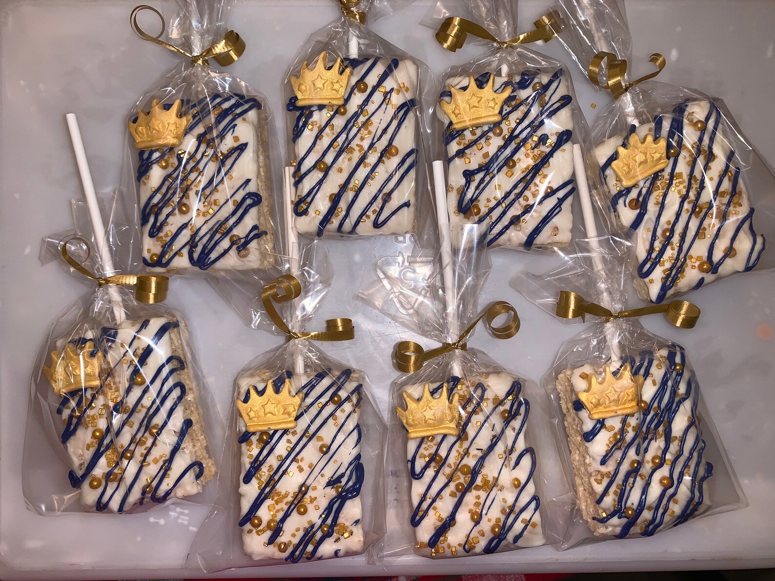 Royal Crown Rice Crispy Treats - Etsy