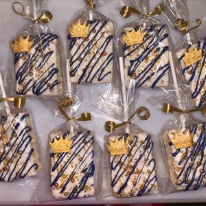 Royal Crown Rice Crispy Treats - Etsy