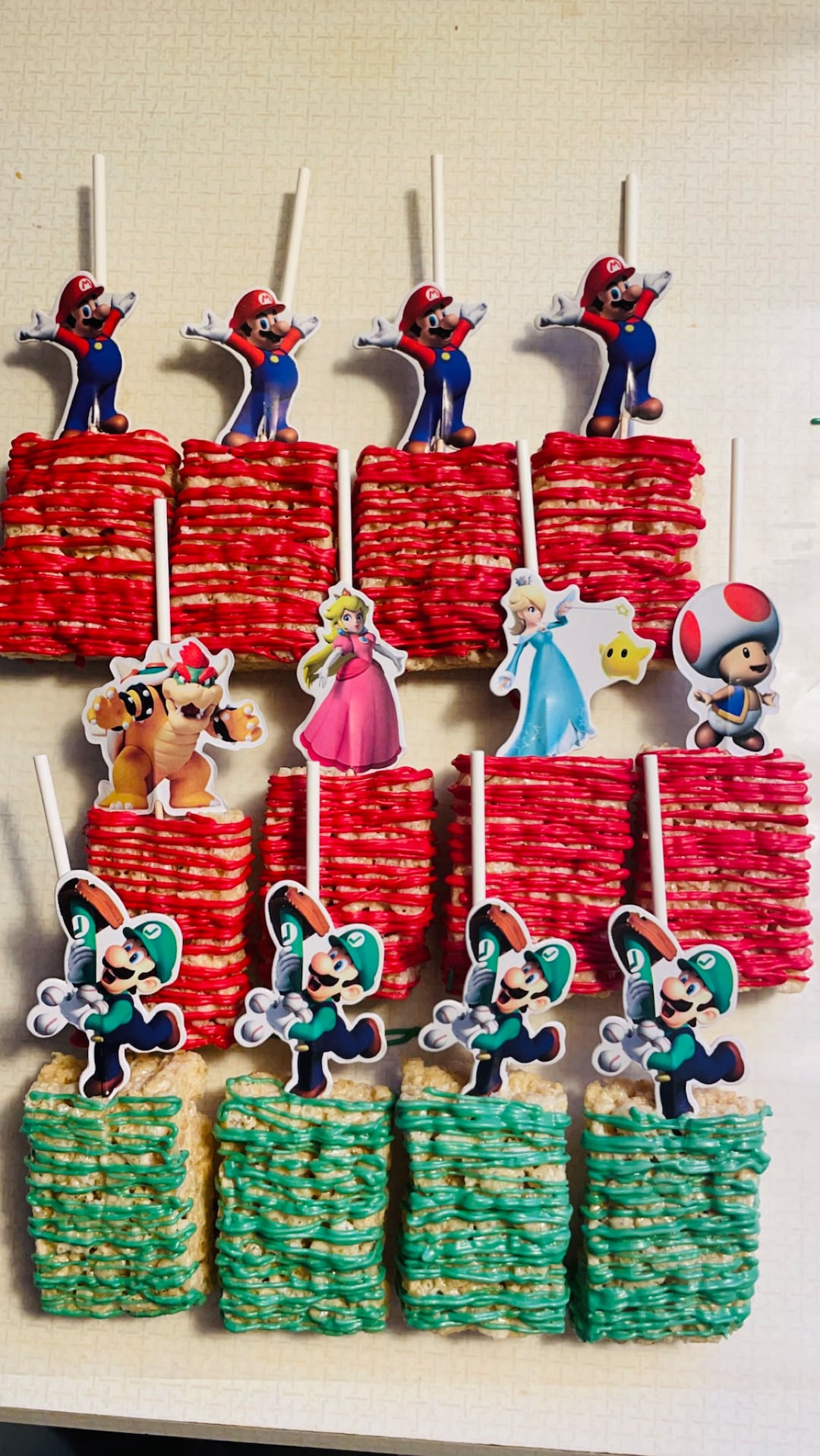 Super Mario Bros / Video Game Rice Crispy Treats - Etsy