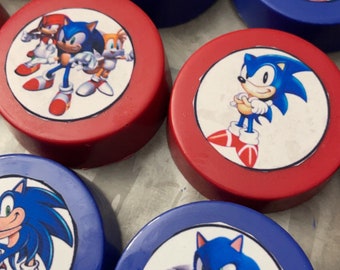 Sonic the Hedgehog Chocolate Covered Oreos - Etsy