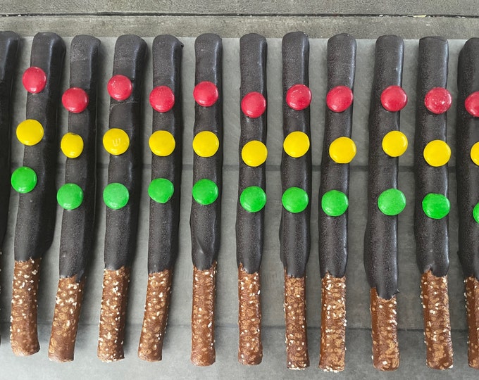 Ready Set Go / Race Cars / Stop Light Pretzel Rods - Etsy