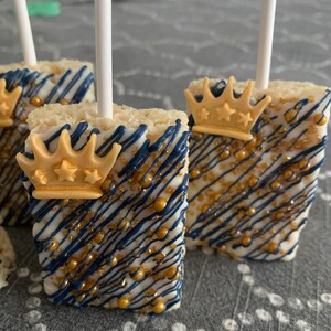 Royal Crown Rice Crispy Treats - Etsy