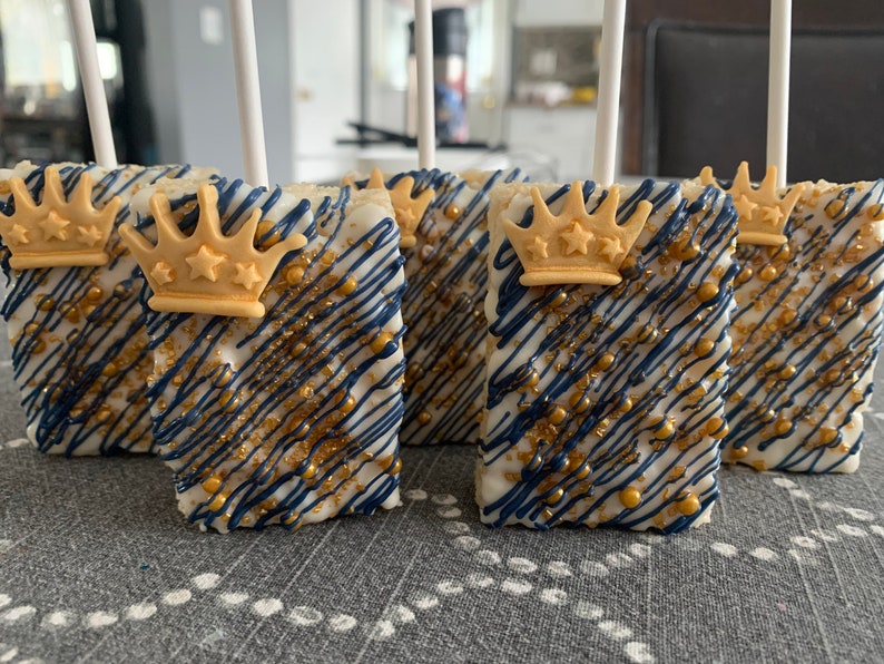 Royal Crown Rice Crispy Treats - Etsy