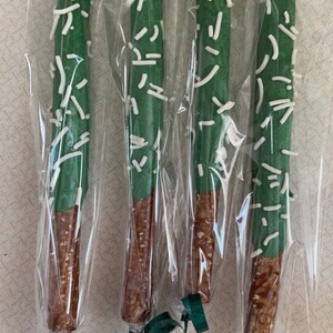 12 Cactus Pretzel Rods - Etsy