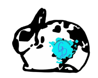 Rabbit Clipart - Etsy