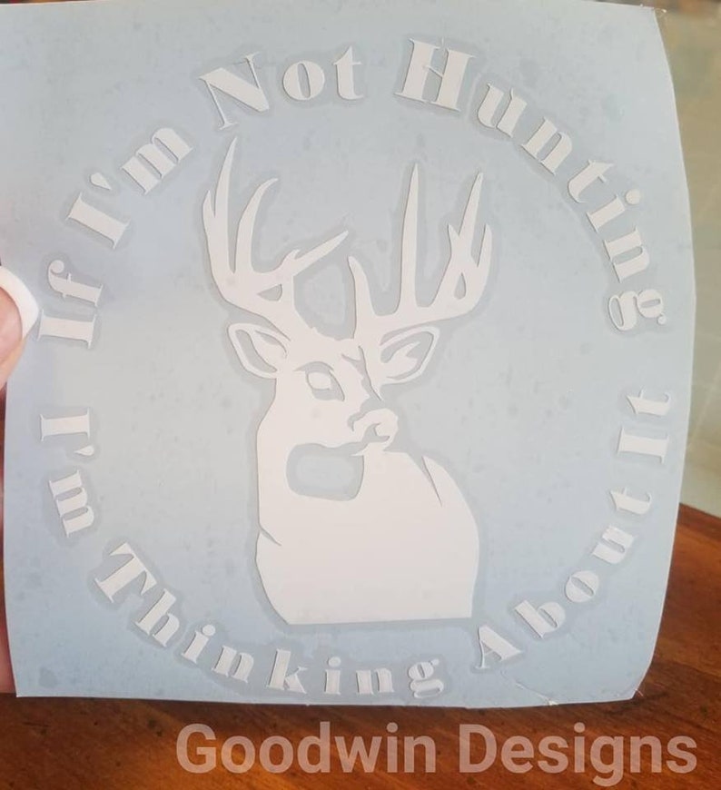 Buck Deer Hunting Decal Sticker - Etsy