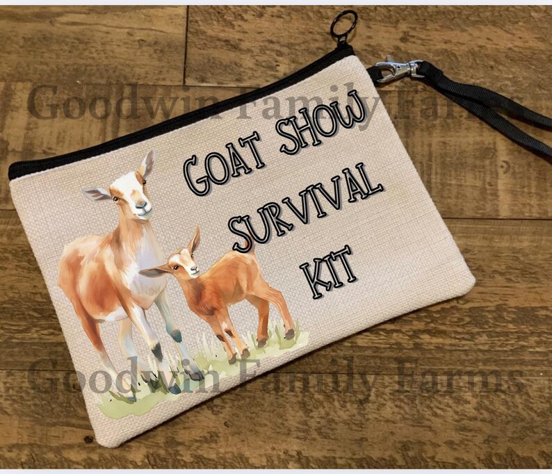 Goat Show Survival Kit - Etsy