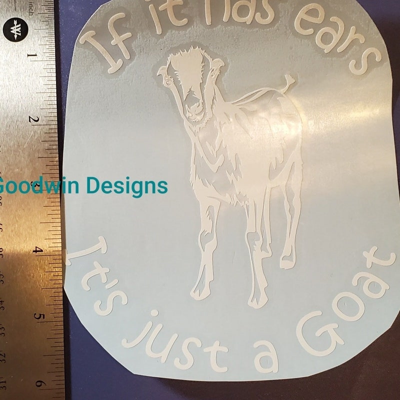 Goat Decal - Etsy