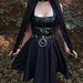 Pvc and Lace Vampire Gothic Dress - Etsy