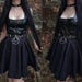 Pvc and Lace Vampire Gothic Dress - Etsy