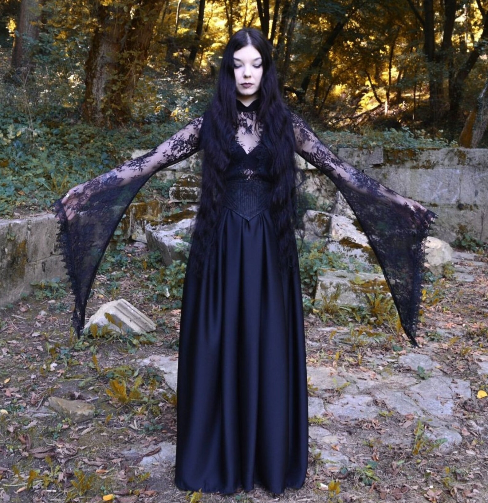 Vampire Gothic Dress - Etsy