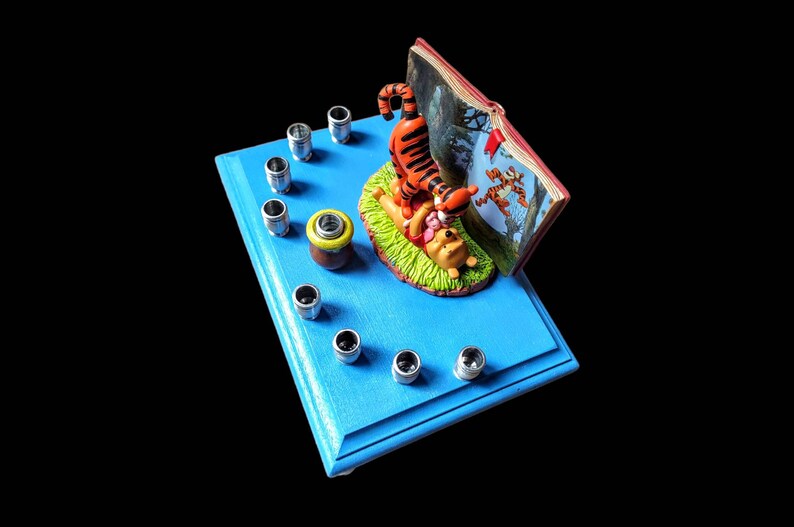 Winnie the Pooh Menorah Classic Disney Judaica Hanukkiah - Etsy