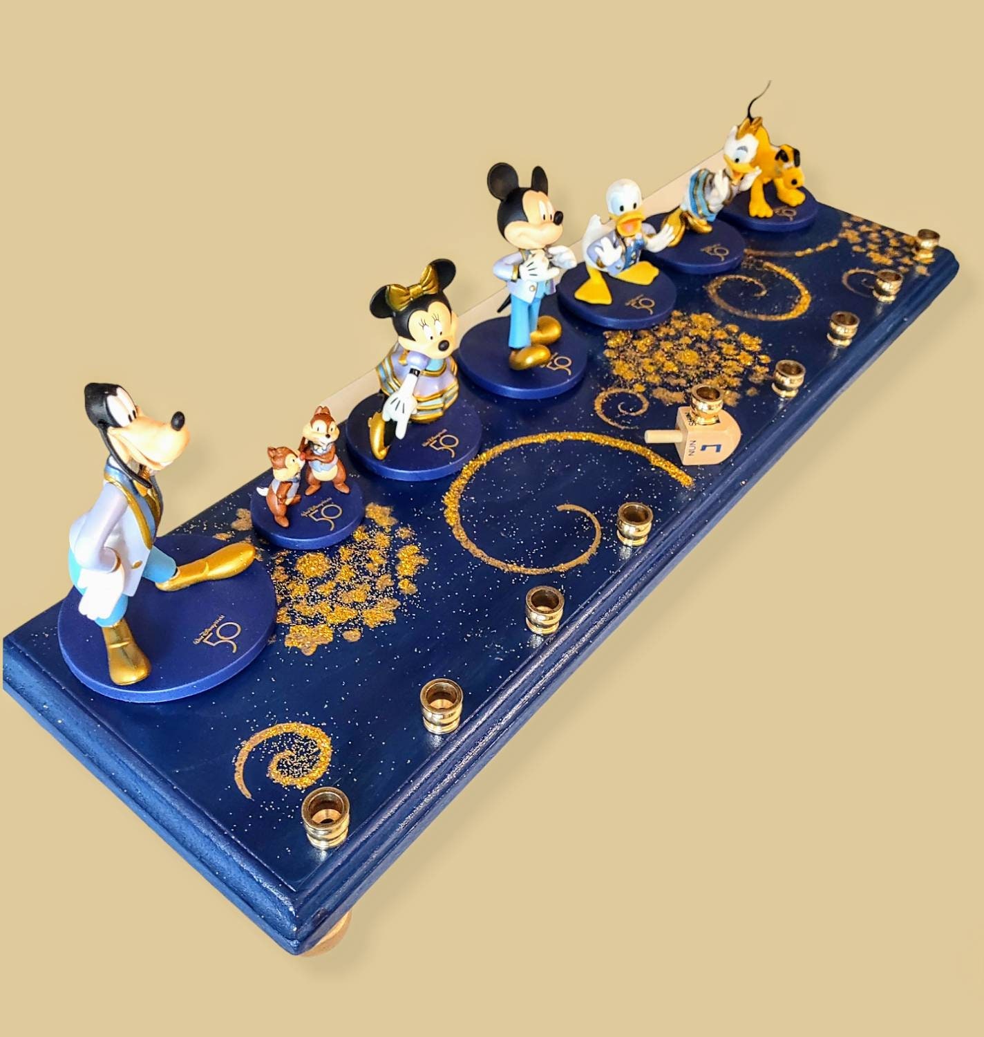 Mickey Mouse 50th Anniversary Collectors Edition Menorah - Etsy