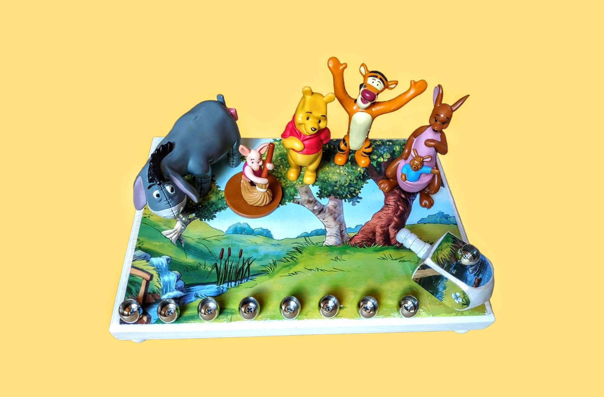 Winnie the Pooh Menorah Classic Disney Judaica Hanukkiah - Etsy